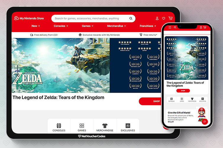 Nintendo store 10 off store